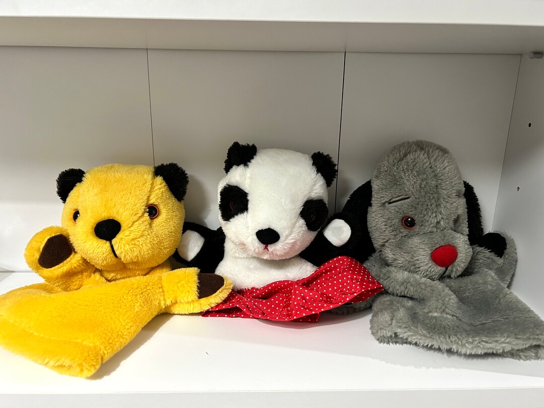 The Sooty Show Hand Puppet Bundle Sooty, Sweep, and Sue Hand Puppets ...
