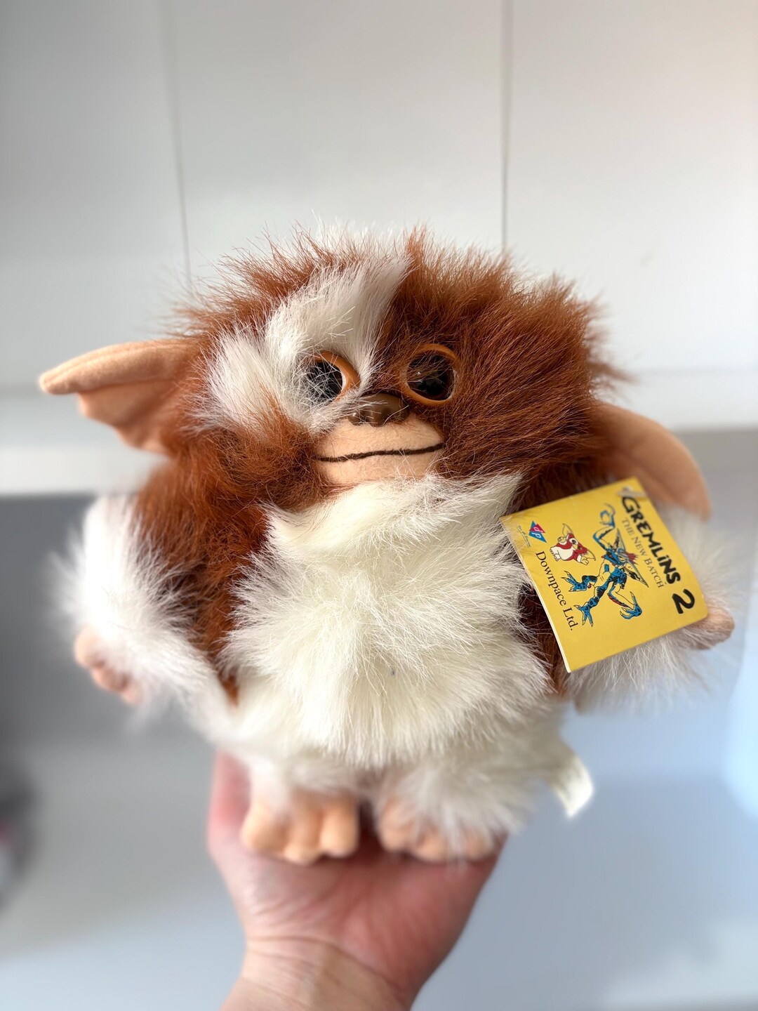 Small Gizmo the Gremlin by Downpace 1998 Retired Plush Soft Toy the ...