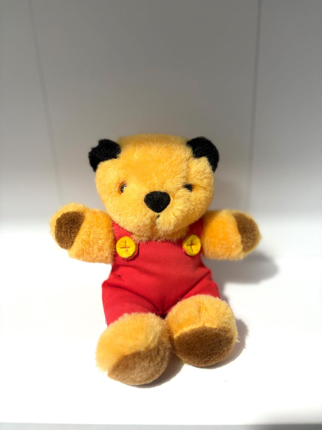 Sooty the Bear Plush Soft Toy Vintage | Sooty and Friends Yellow Bear ...
