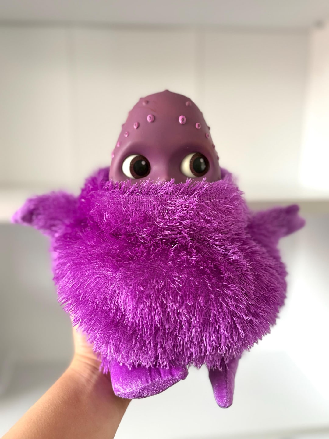 Big Purple Zumbah Boohbah Plush Soft Toy 2003 Beanie With Moving Eyes Rare | Vintage Cbeebies ...