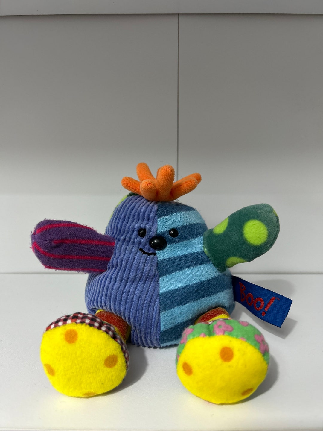 Cbeebies Where’s Boo? Sensory Rattle Plush Soft Toy | Children’s TV ...