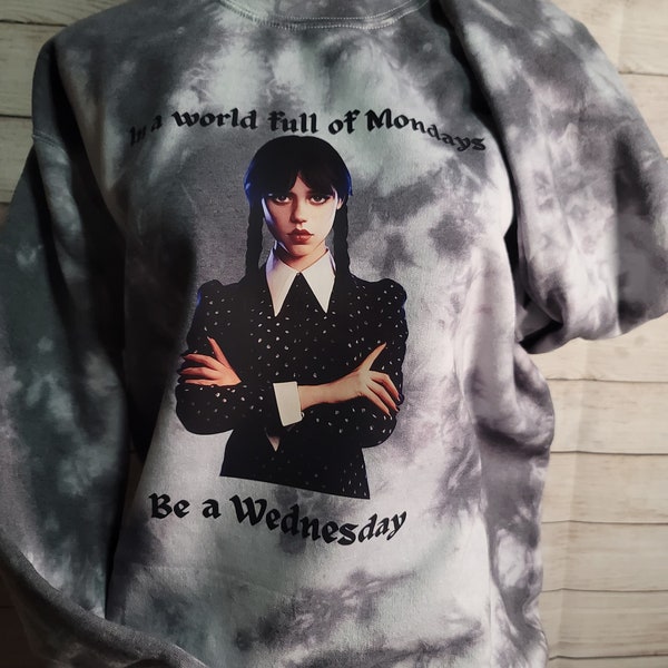 In a World Full of Mondays Be a Wednesday Svg - Etsy