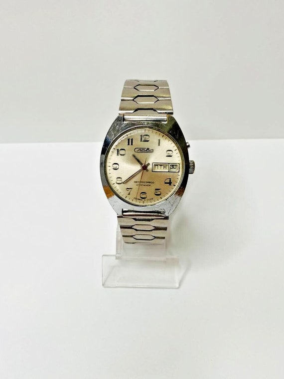 Vintage Automatic Watch Slava Soviet USSR Retro Mecha… - Gem