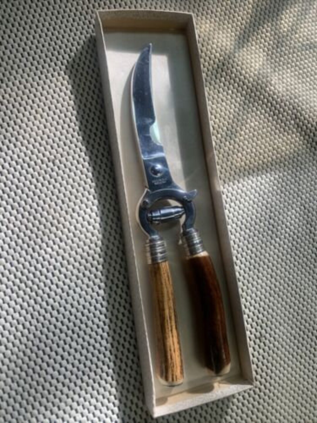 Vintage Poultry Shears Made in Italy Stainless Blade Horn - Etsy