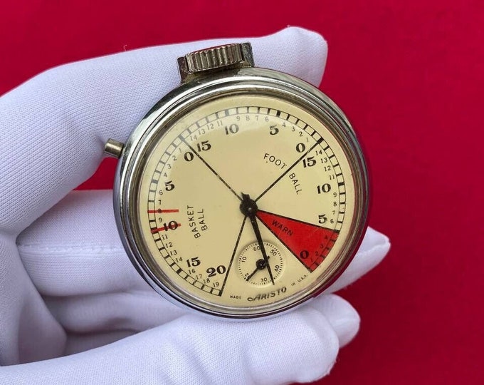 Vintage ARISTO Apolloreferee Sports Timer Stop Watch RARE - Etsy