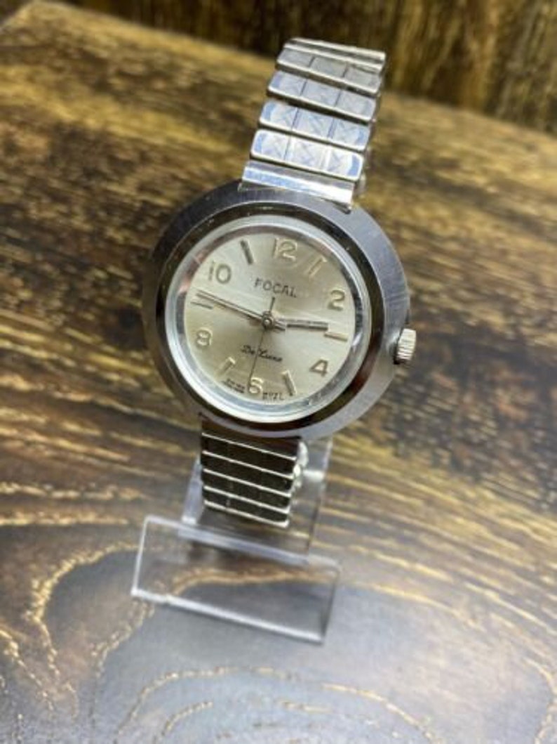 Watch Focal De Luxe Swiss Made Movement Mechanical Vintage Watch ...
