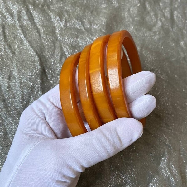 Orange Bakelite - Etsy