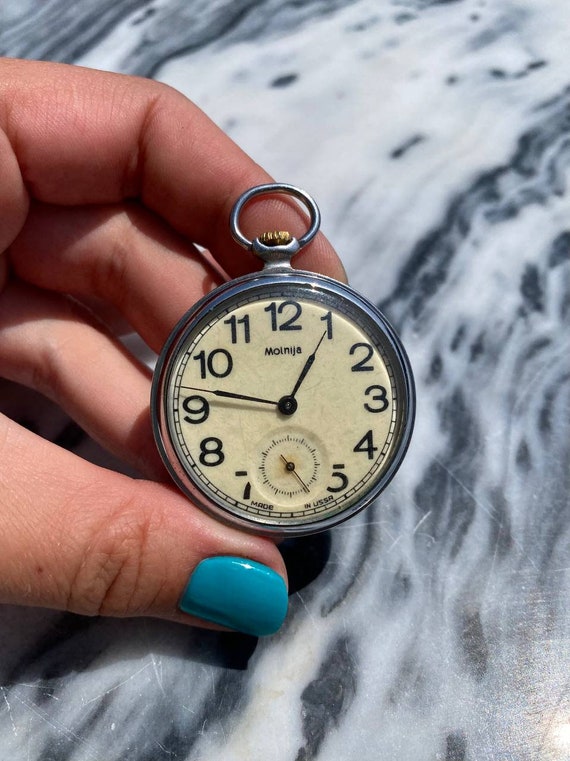 soviet vintage pocket watch - Gem