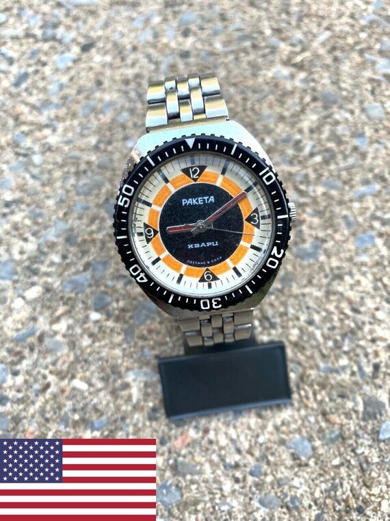 vintage raketa watch mechanical - Gem