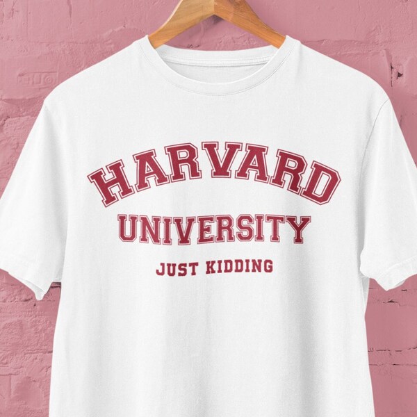 Funny Harvard Shirt - Etsy