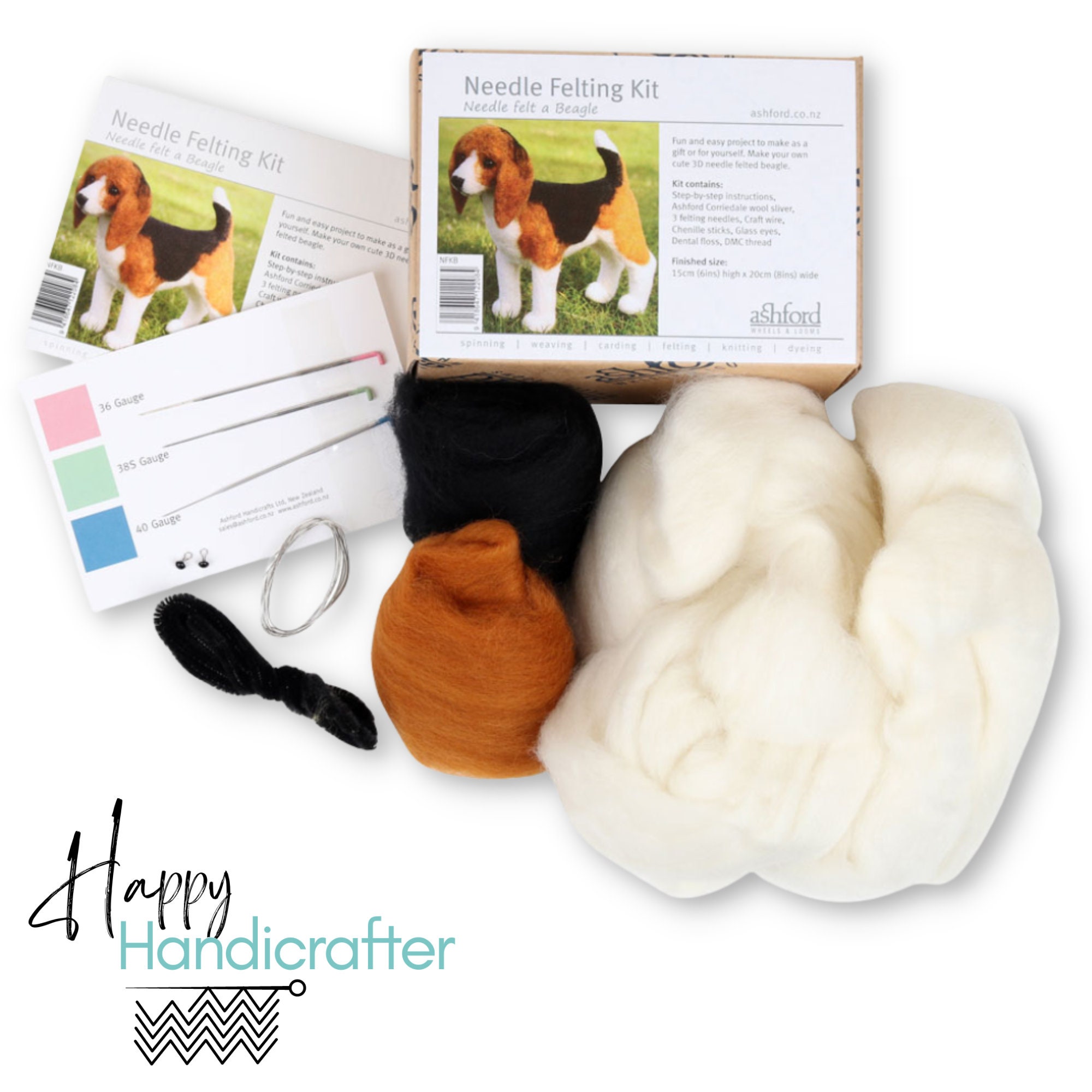 Beagle Dog Needle Felting Kit - Etsy