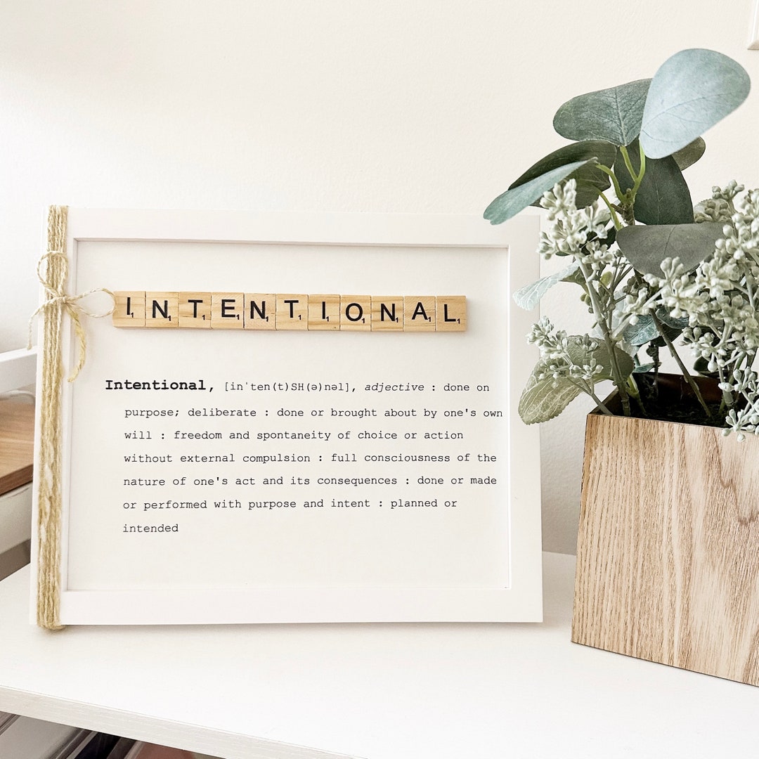 Longer Word- Custom Word of the Year Frame - Etsy
