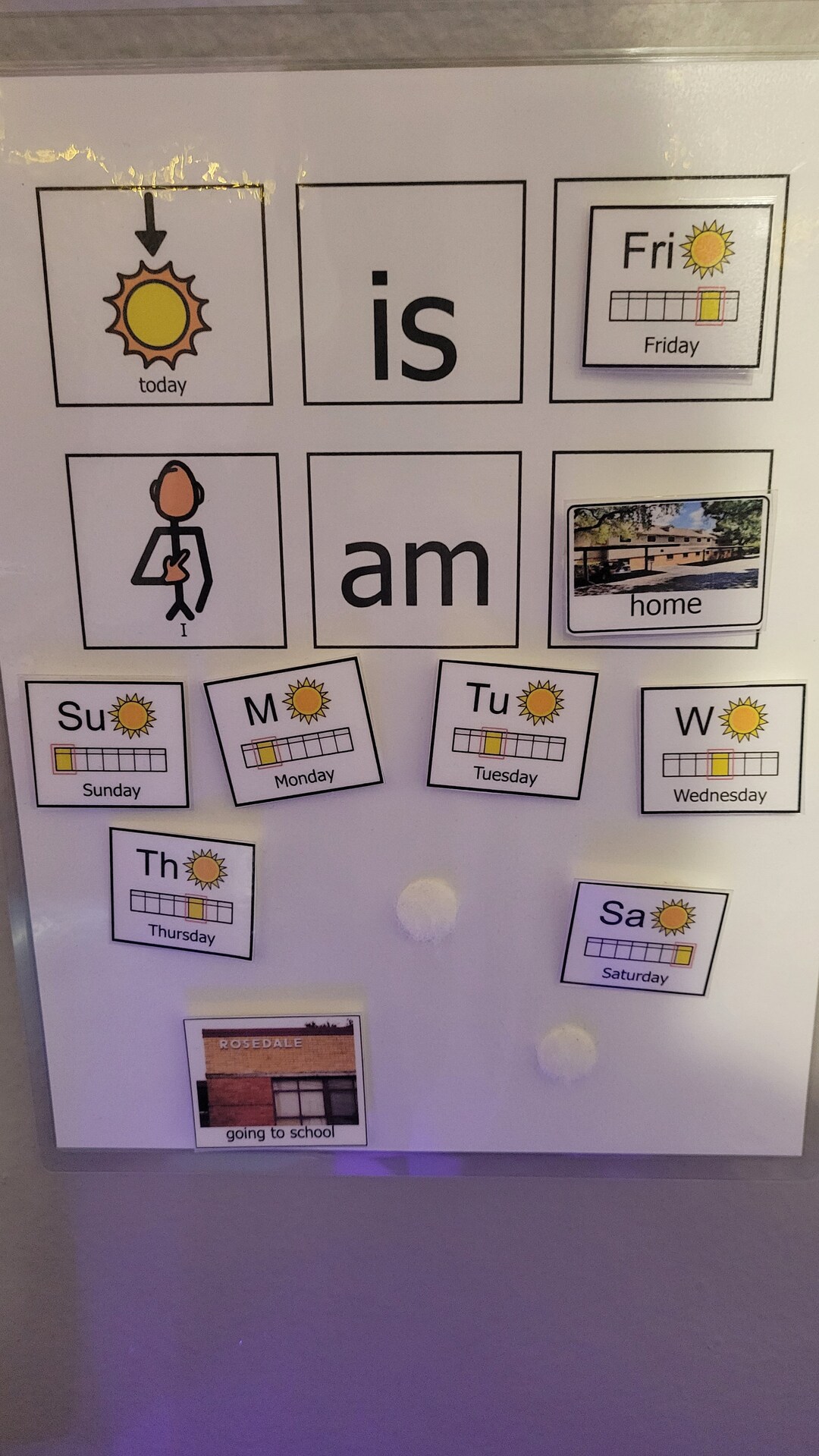 Daily/weekly Visual Schedule - Etsy