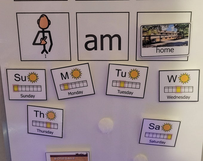 Visual Schedule - ABA, Autism - Etsy