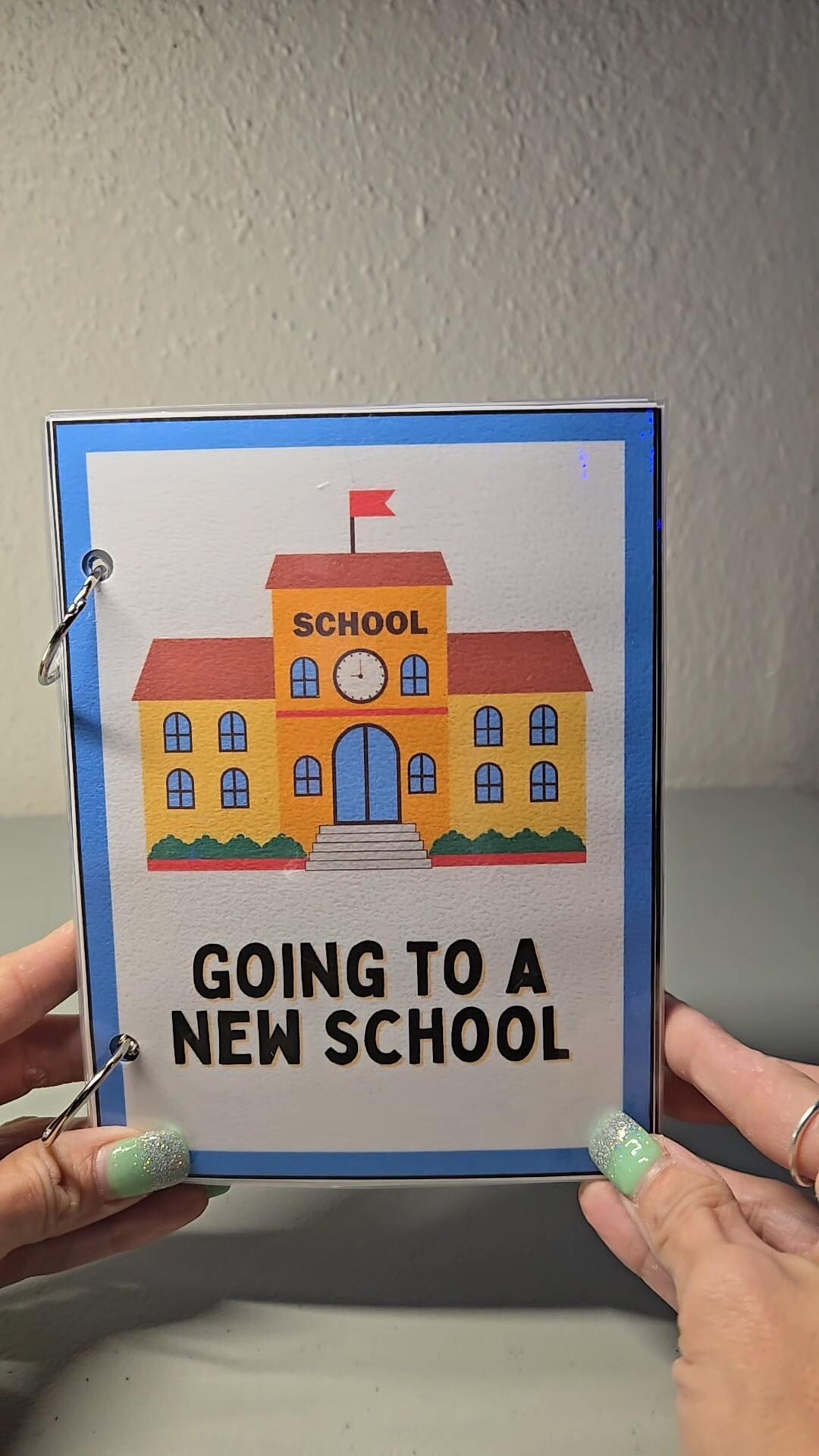 Going to a New School Social Story - Digital Download - Etsy