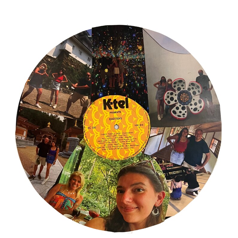 Custom Order Vintage Photo Collage Vinyl Record - Vinyl Wall Decor - Etsy