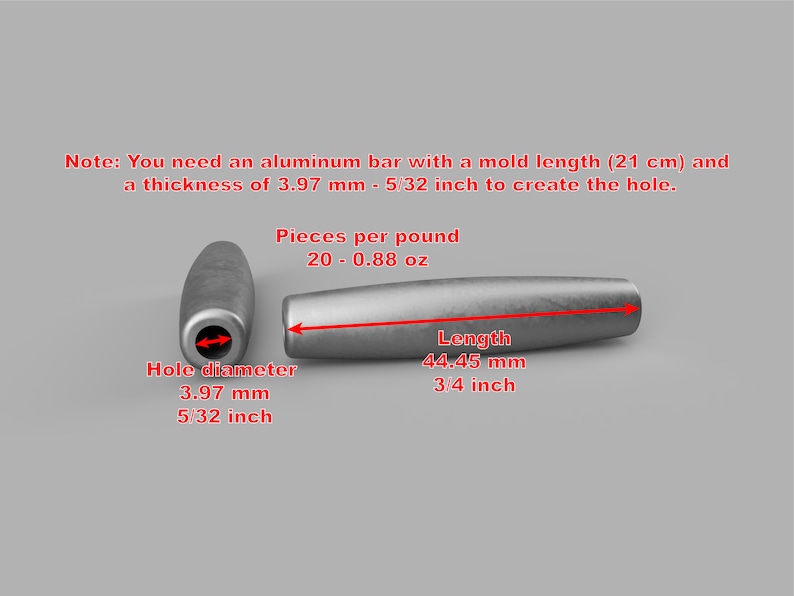 Digital Files : Net Lead Mold 25gr, 0.88 Oz - Etsy