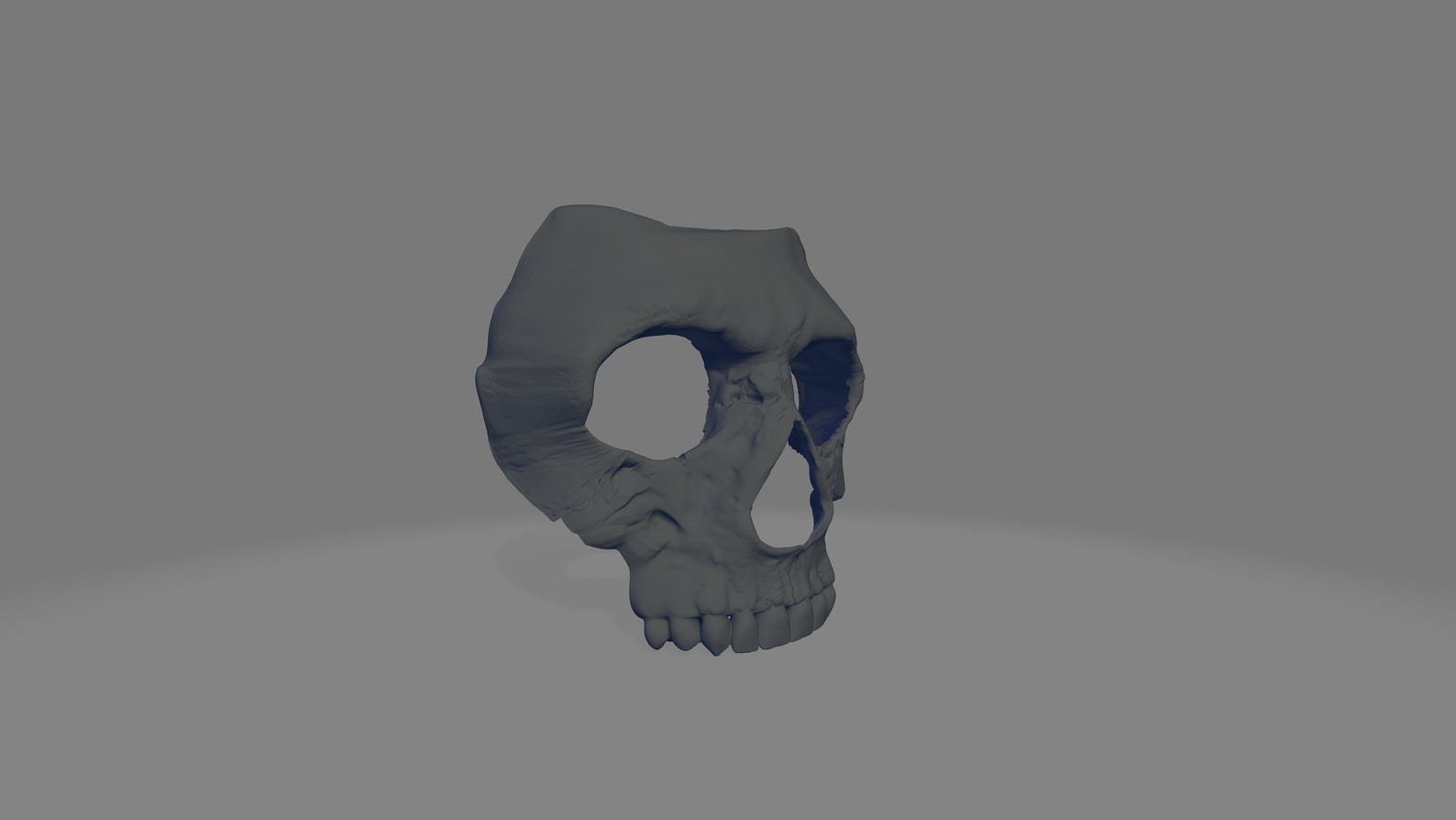 3D STL File: Ghost Mask - Etsy