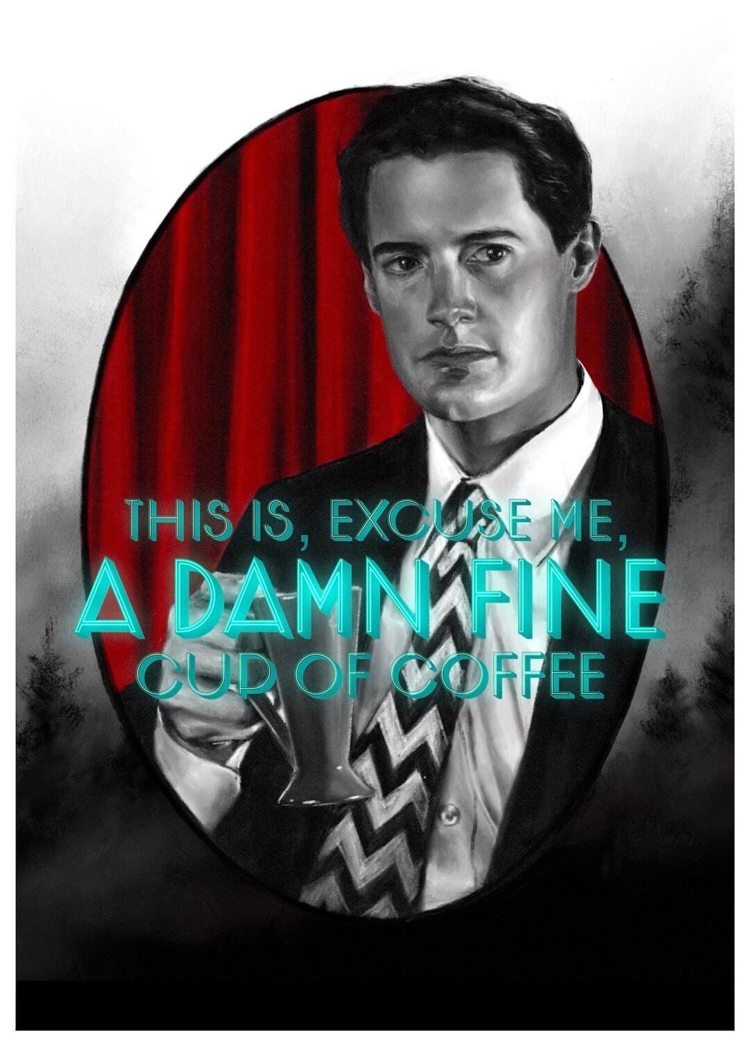 TWIN PEAKS - Dale Cooper - Etsy