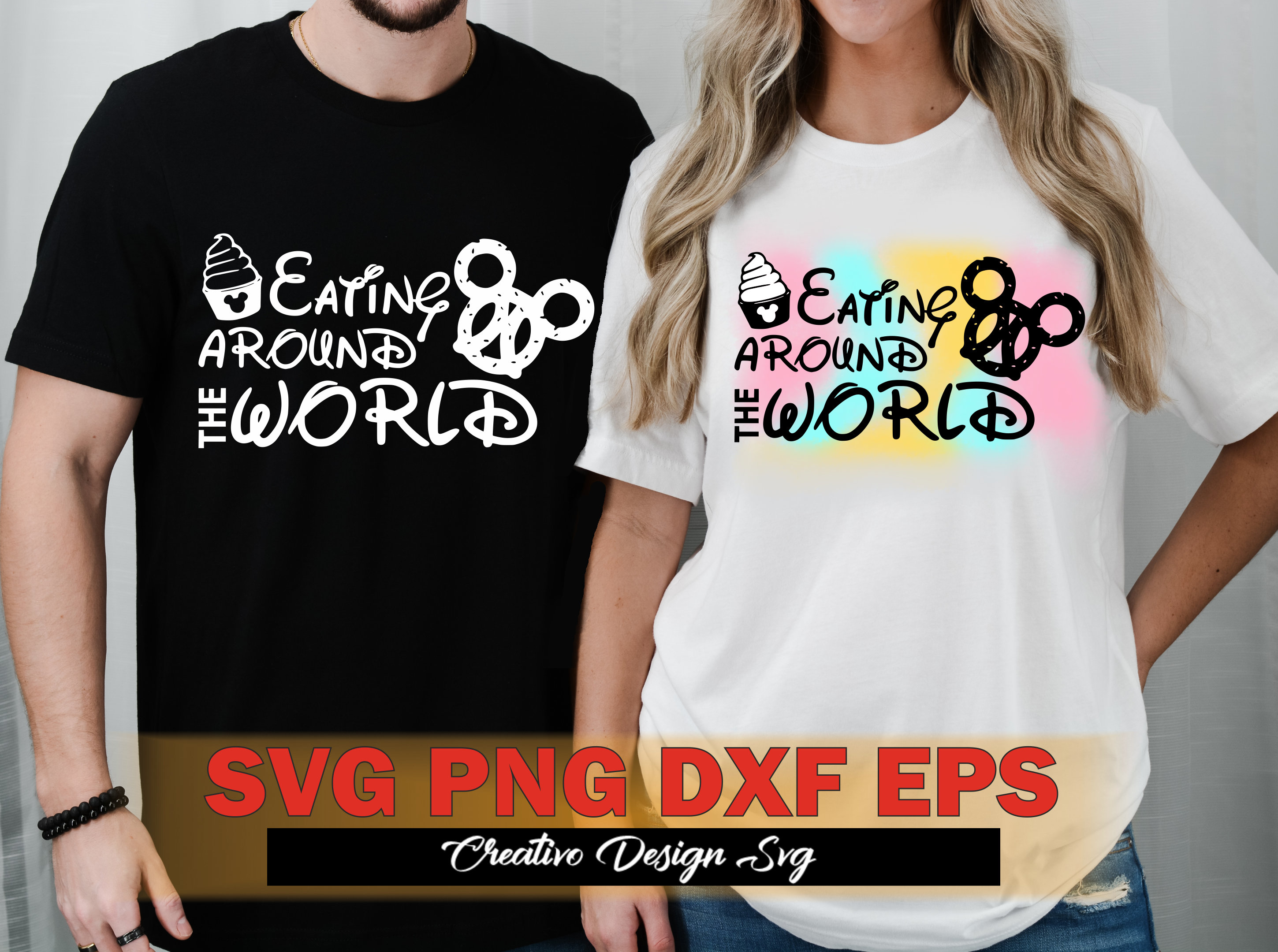 Eating Around the World Svg Png Dxf Eps, Family Trip Shirt Svg Png ...