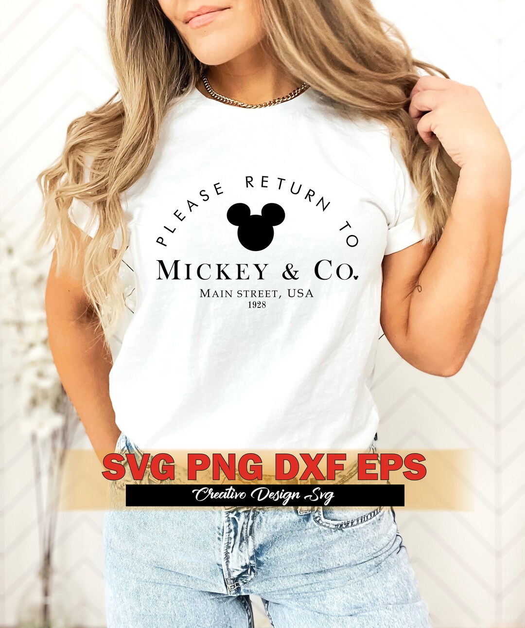 Please Return to Mickey and Co. Svg Png Dxf Eps, Mickey & Co SVG Main ...