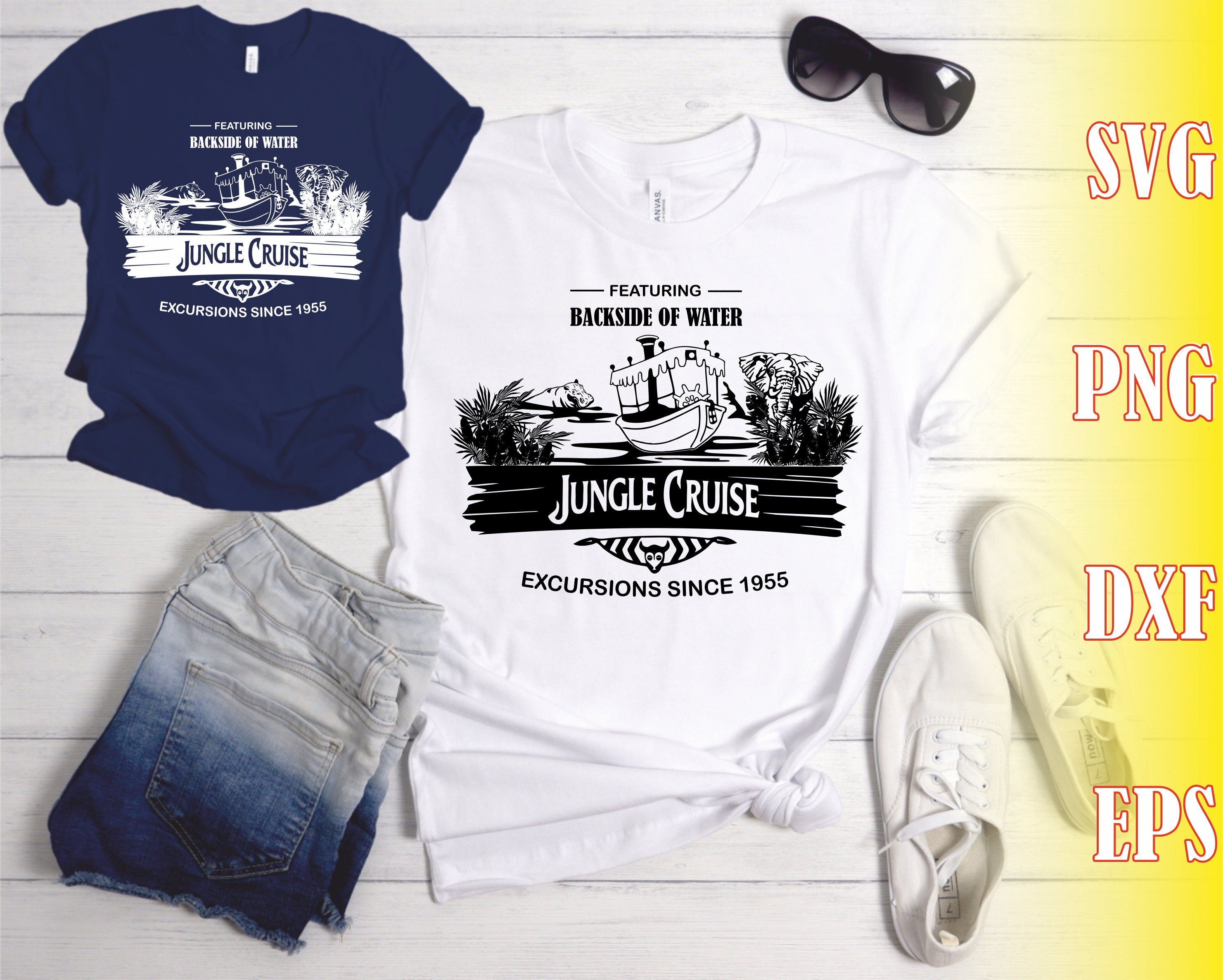Jungle Cruise Png Dxf Eps SVG Ride Back Side of Water Disneyworld SVG ...