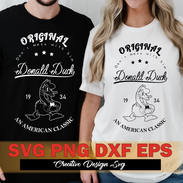 Donaldduck Svg - Etsy