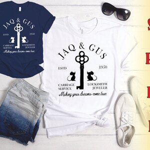 Jaq and Gus Svg Png Dxf Eps, Cinderellasvg Est 1950 Svg Png Dxf Eps ...