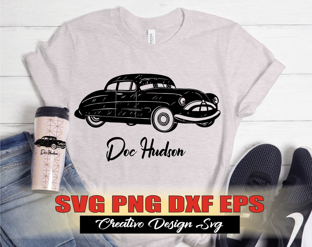 Cars Svg Png Dxf Eps Doc Hudson Svg Hudson Hornet Svg Family Shirt ...
