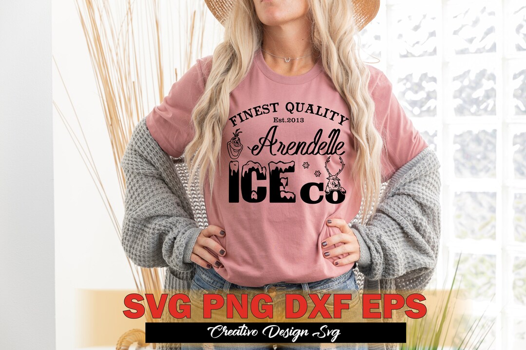 Frozen Ice Co SVG Arendelle Ice Company SVG Png Dxf Eps Frozen Svg ...