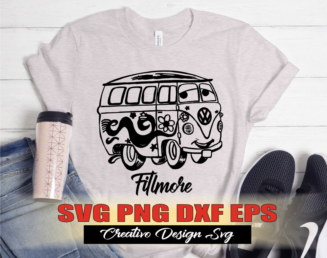 Cars Svg Png Dxf Eps Fillmore Svg Mcqueen Svg Family Shirt Disneyworld ...