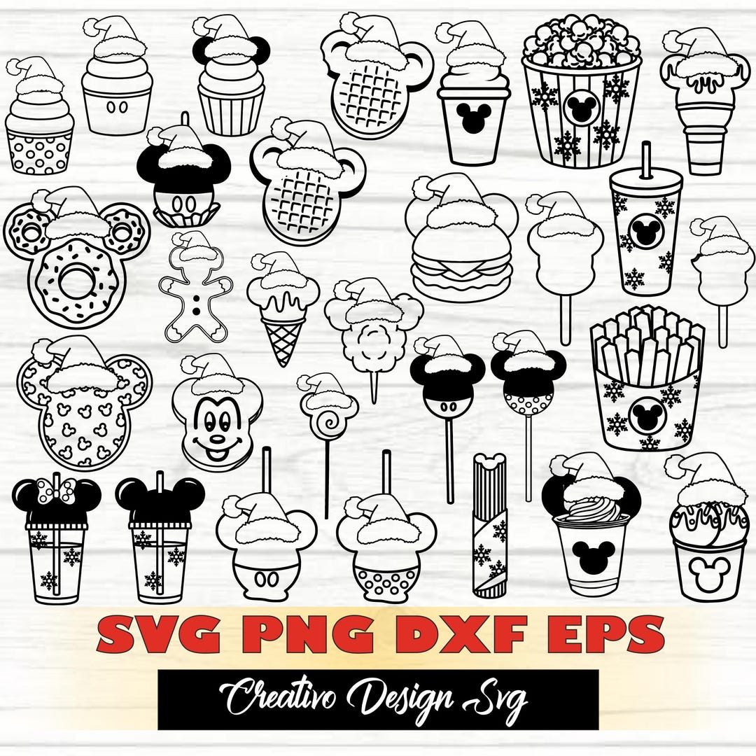 Snack Bundle Christmas Svg Png Dxf Eps Files for Cricut or Silhouette ...