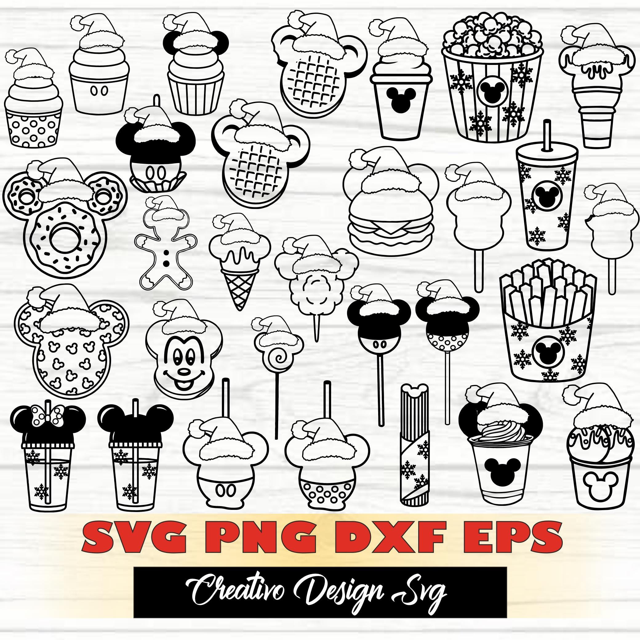 Snack Bundle Christmas Svg Png Dxf Eps Files for Cricut or Silhouette ...