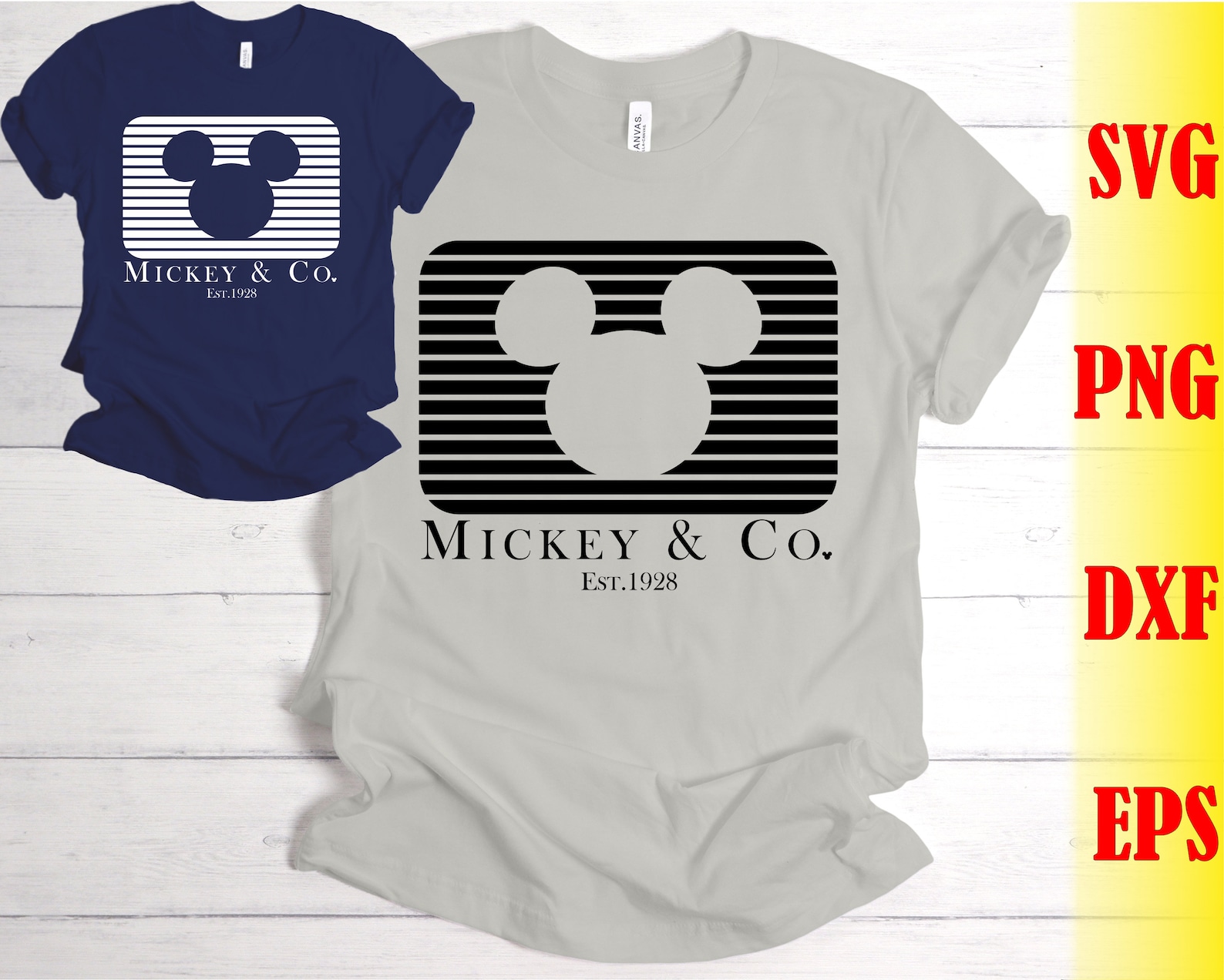 Mickey and Co. Svg Png Dxf Eps Mickey & Co SVG Main Street - Etsy