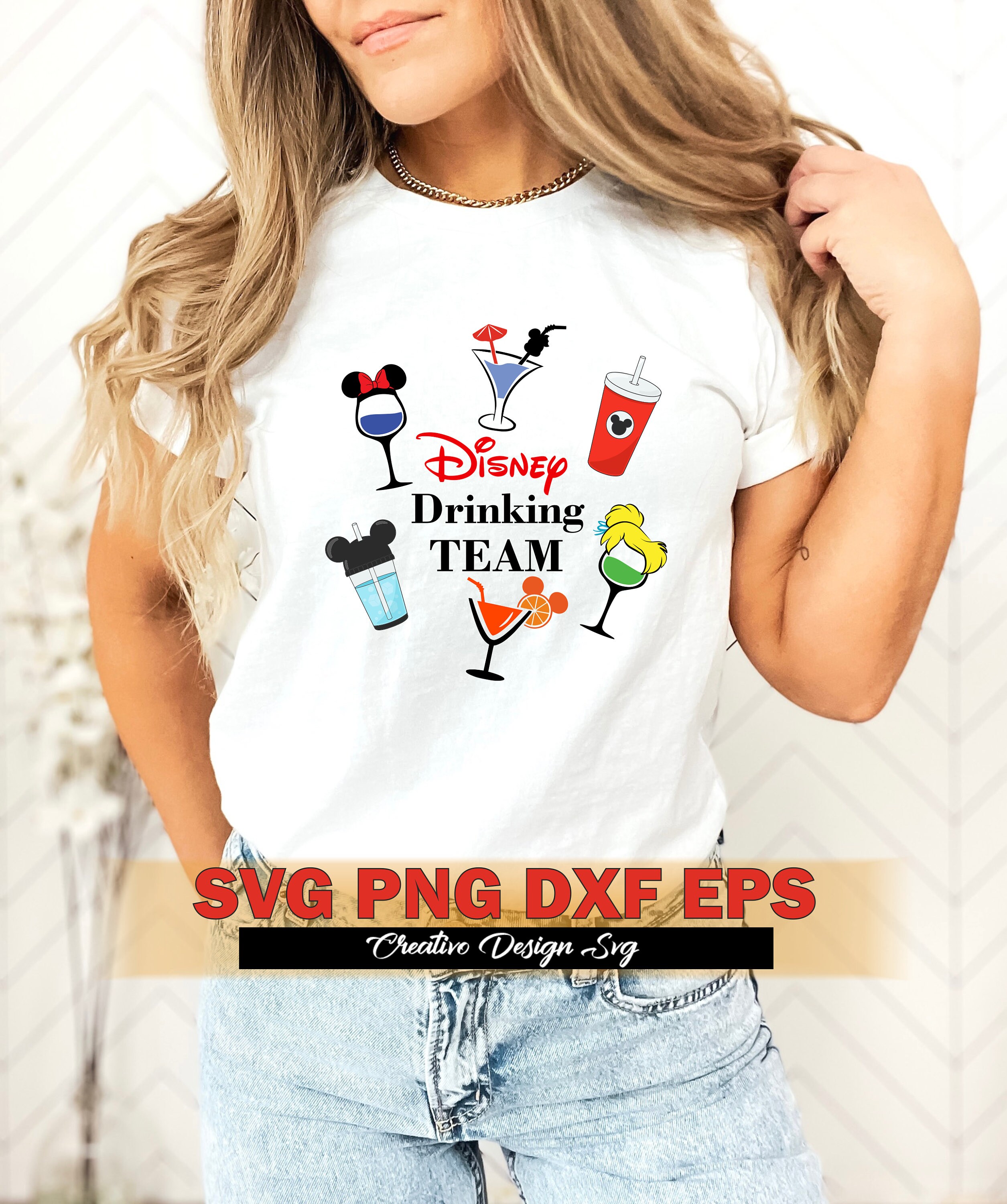 Drinking Around the World Svg Png Dxf, Drinking TEAM Svg, Epcot Beer ...