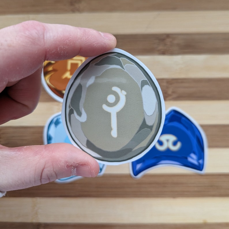 FFXIV Final Fantasy 14 2 Vinyl Decal Job Crystal Healer Sticker Ast/whm ...