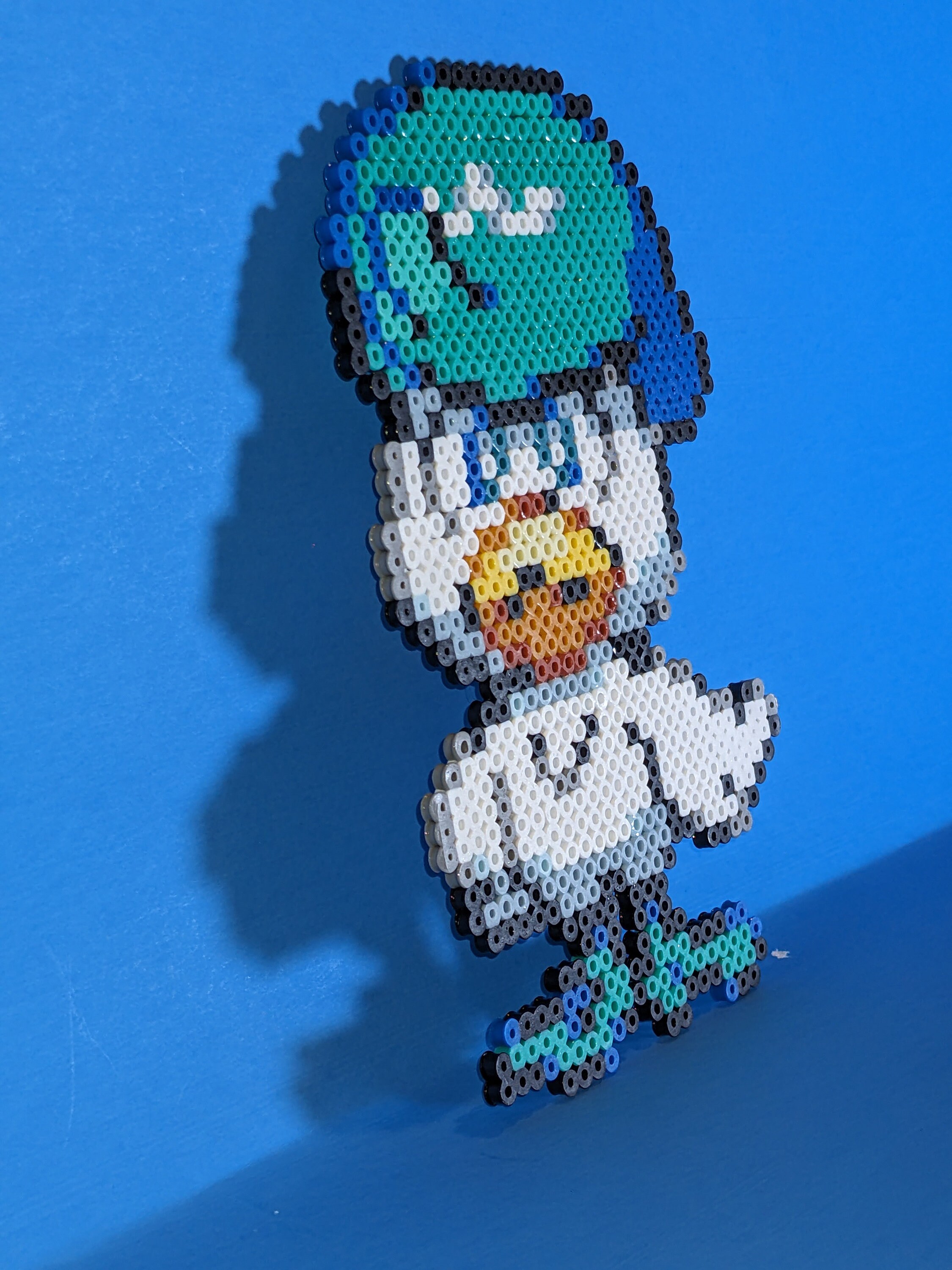 Quaxly Pokemon Gift Perler Bead Art 8 Bit Pixel Decoration, Handmade ...