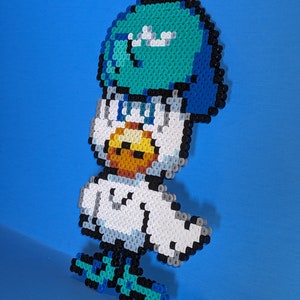 Quaxly Pokemon Gift Perler Bead Art 8 Bit Pixel Decoration, Handmade ...