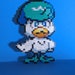 Quaxly Pokemon Gift Perler Bead Art 8 Bit Pixel Decoration, Handmade ...