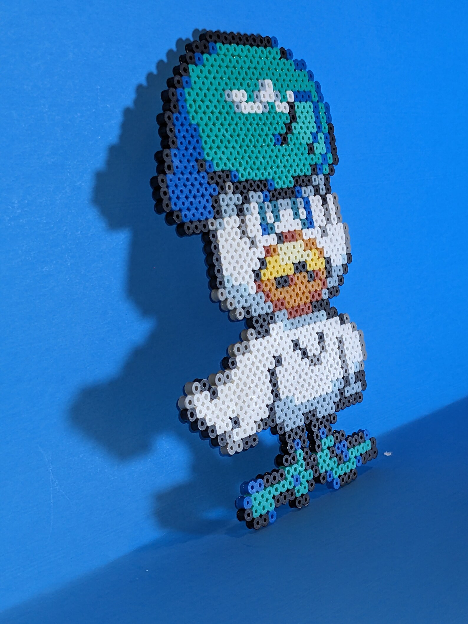 Quaxly Pokemon Gift Perler Bead Art 8 Bit Pixel Decoration, Handmade ...