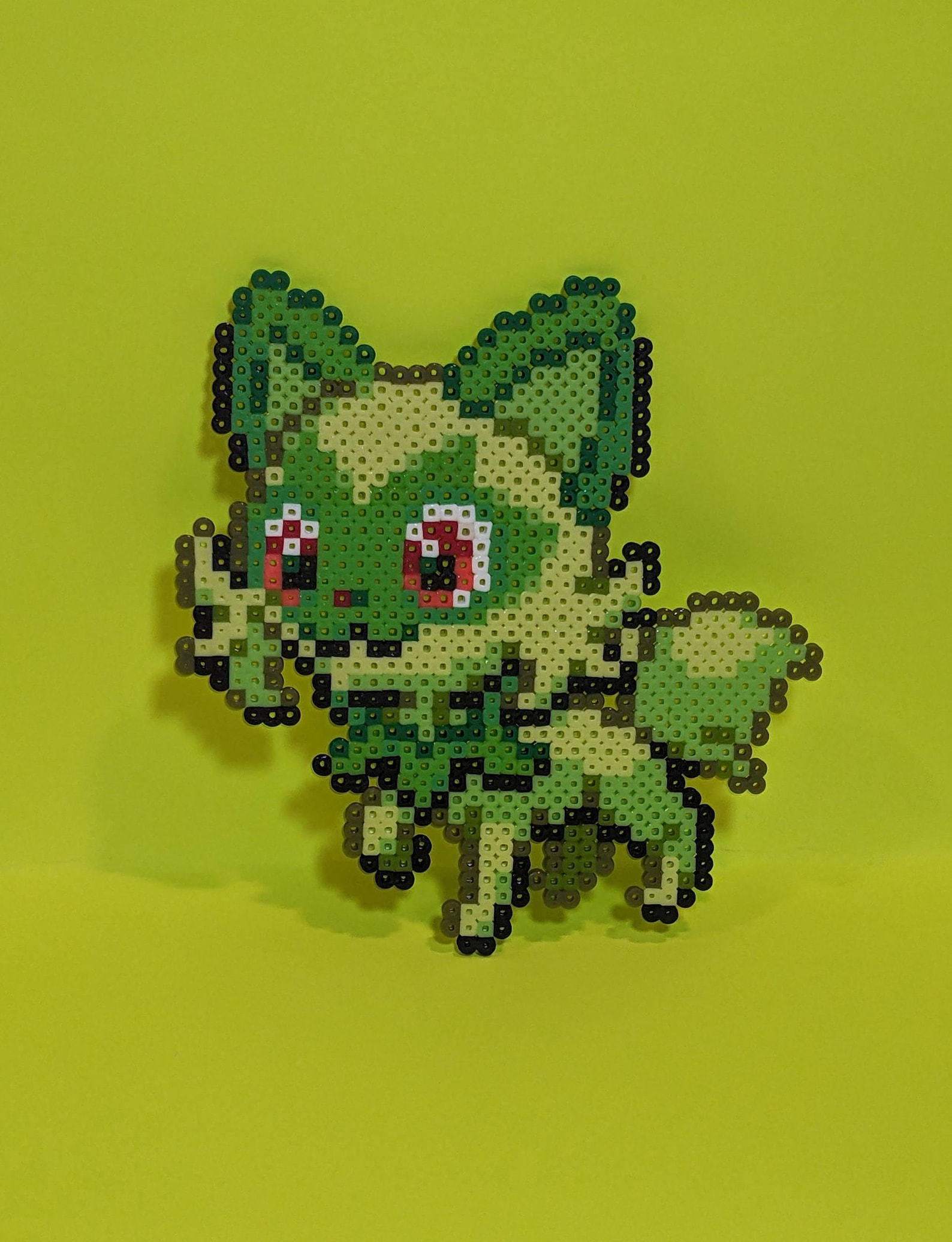 Sprigatito Pokemon Gift Perler Bead Art 8 Bit Pixel Decoration ...