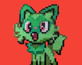 Buy Sprigatito Perler Online In India - Etsy India