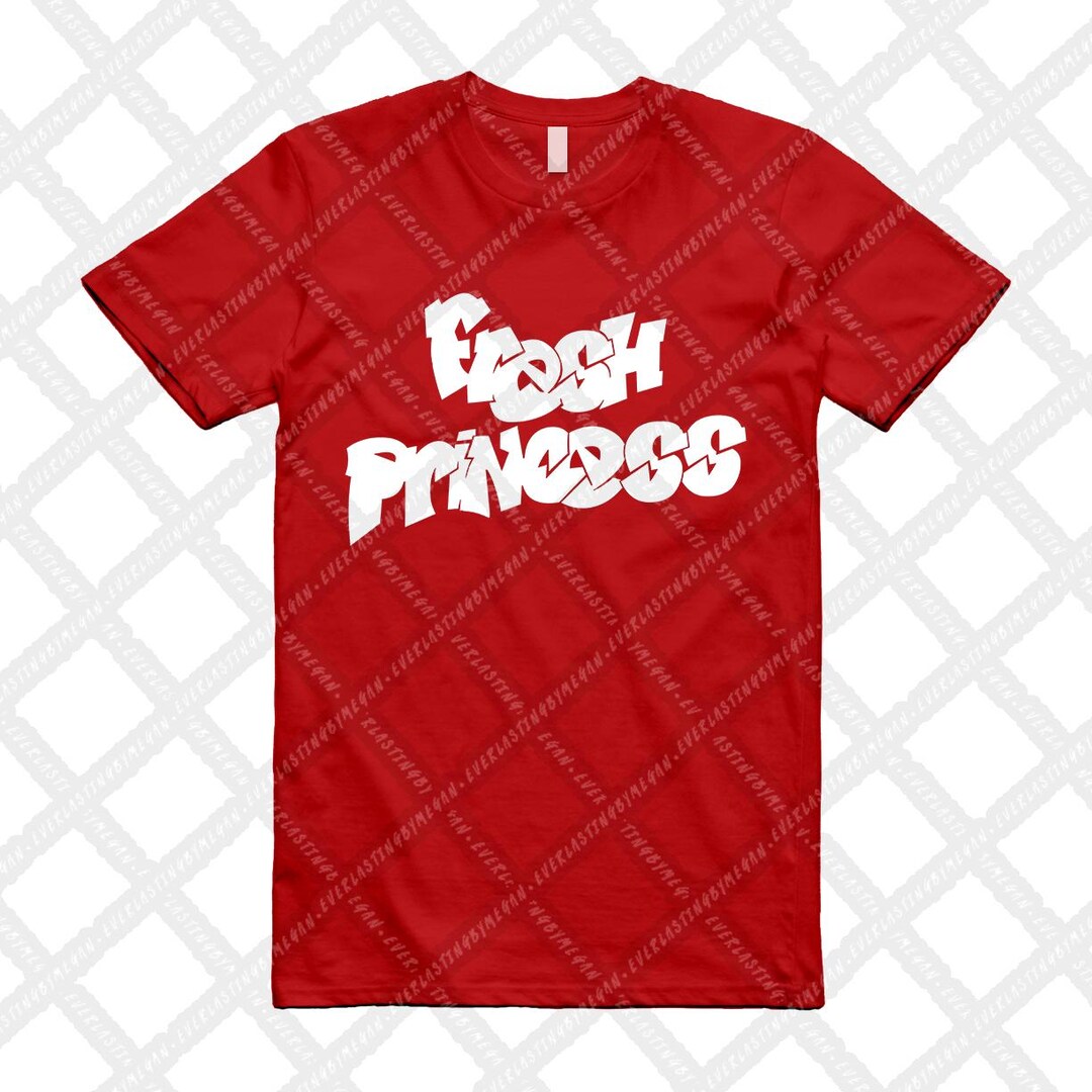 Dunk St. John's University Red White T Shirt Match FRESH PRINCESS - Etsy