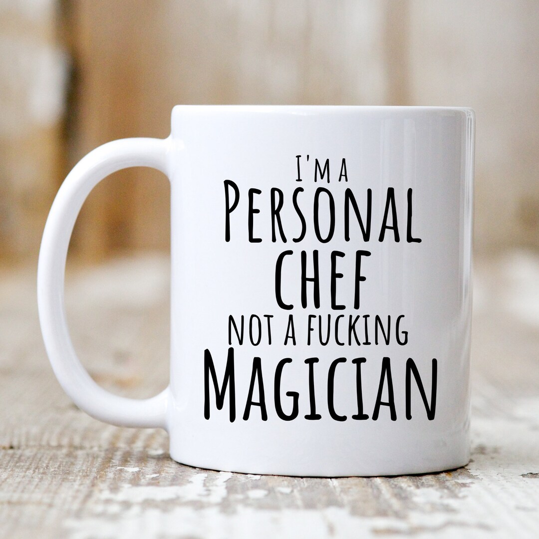 Personal Chef Mug, Culinary Graduation, Funny Chef Gift, Chef ...