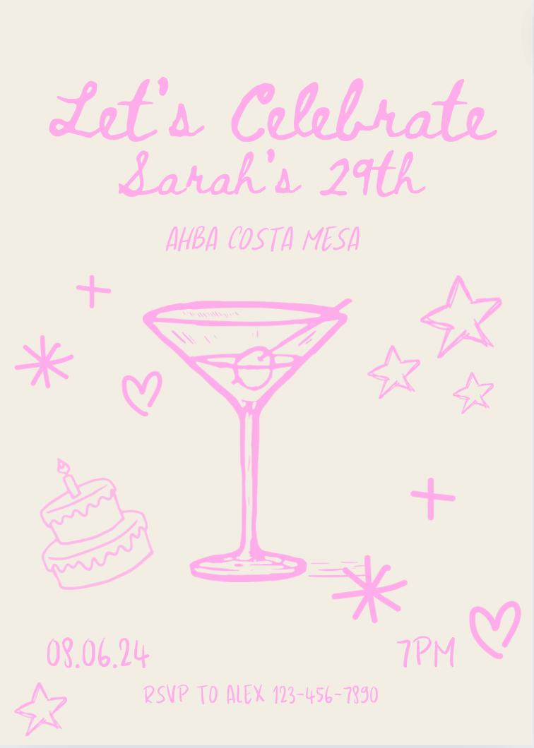 Birthday Invitation - Etsy