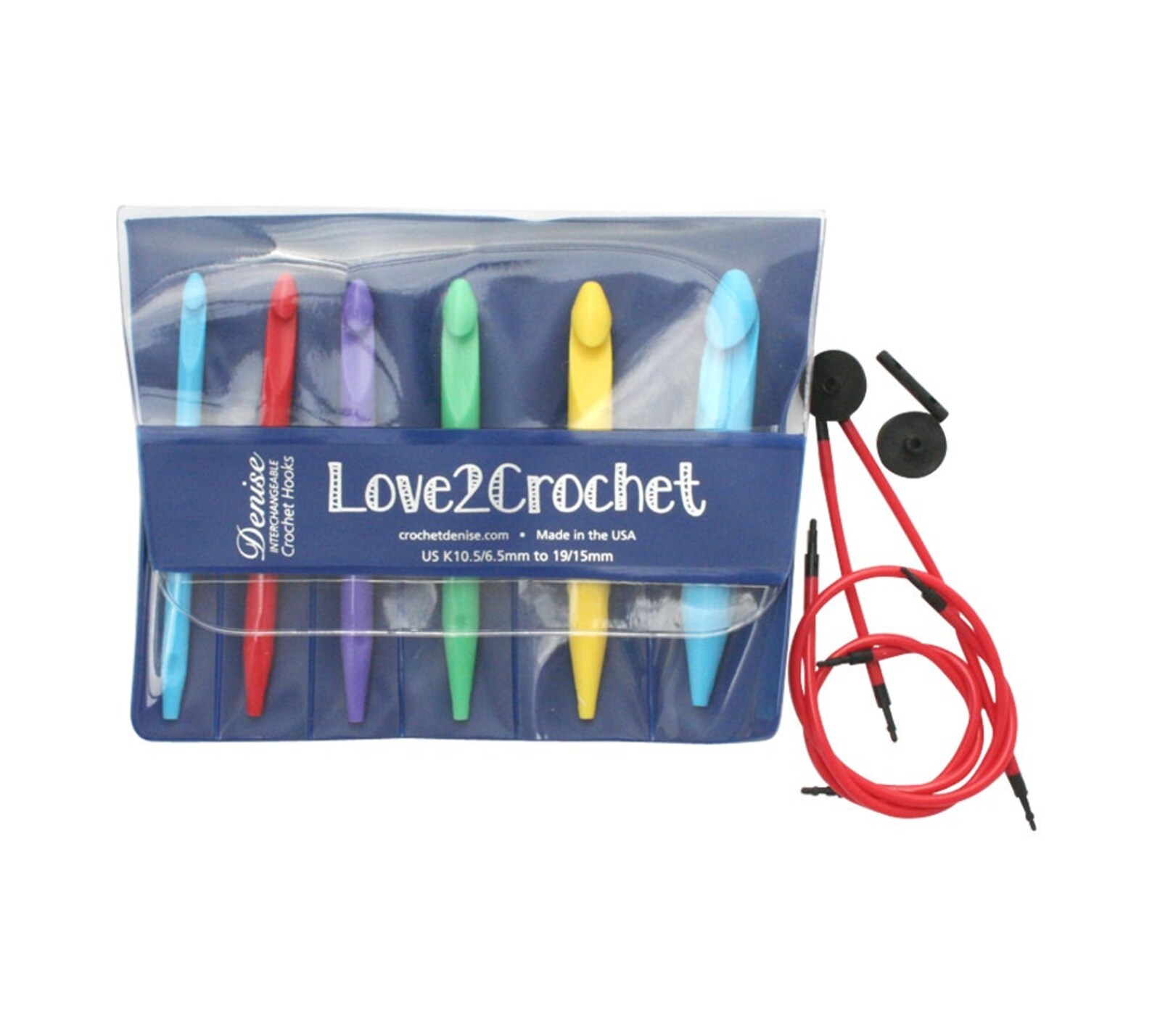 Love2crochet Interchangeable Crochet Hook Set From Denise ...