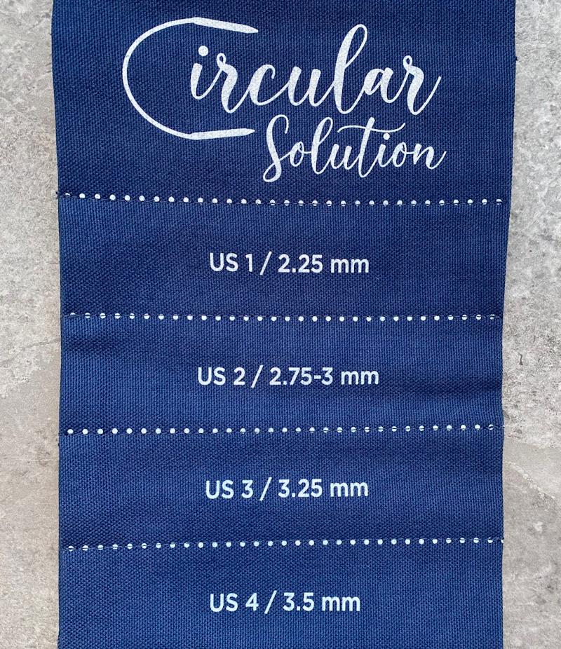 Circular Solution - Circular Knitting Needle Hanging Organizer, Organic ...