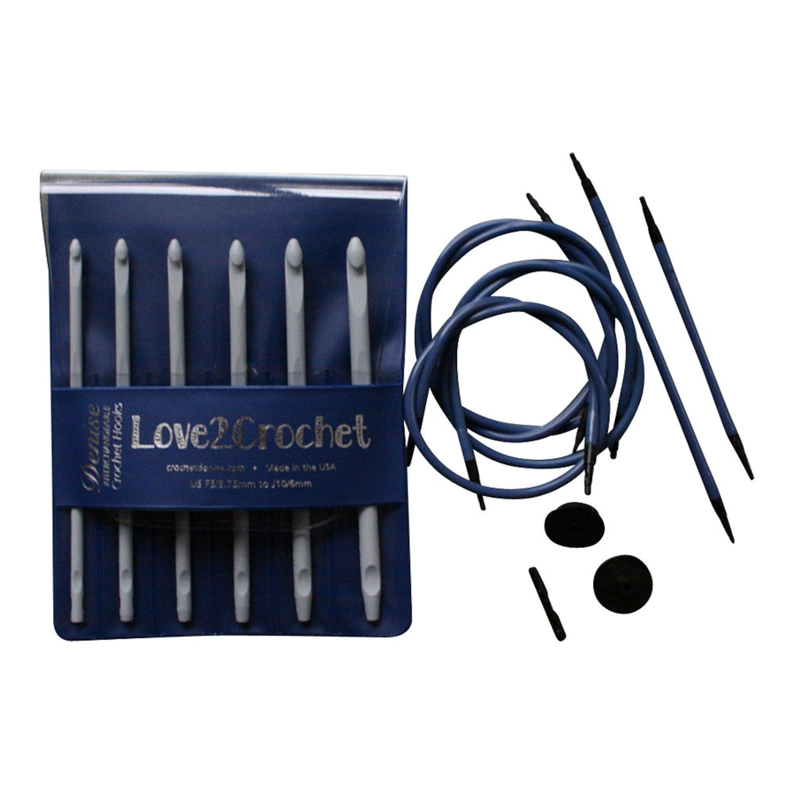 Love2crochet Interchangeable Crochet Hook Set From Denise ...