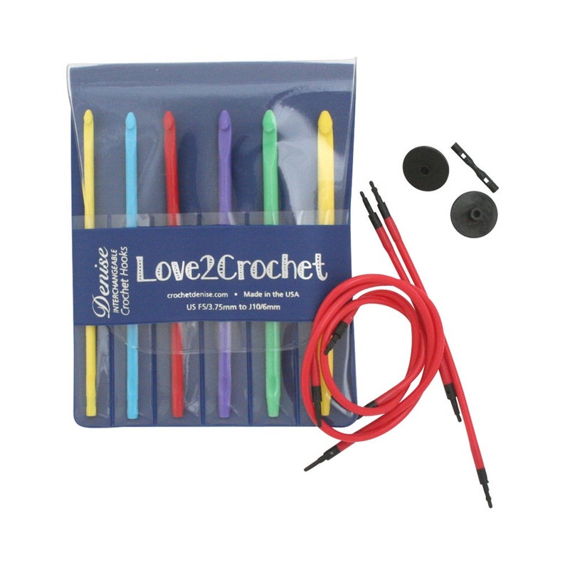Love2crochet Interchangeable Crochet Hook Set From Denise ...