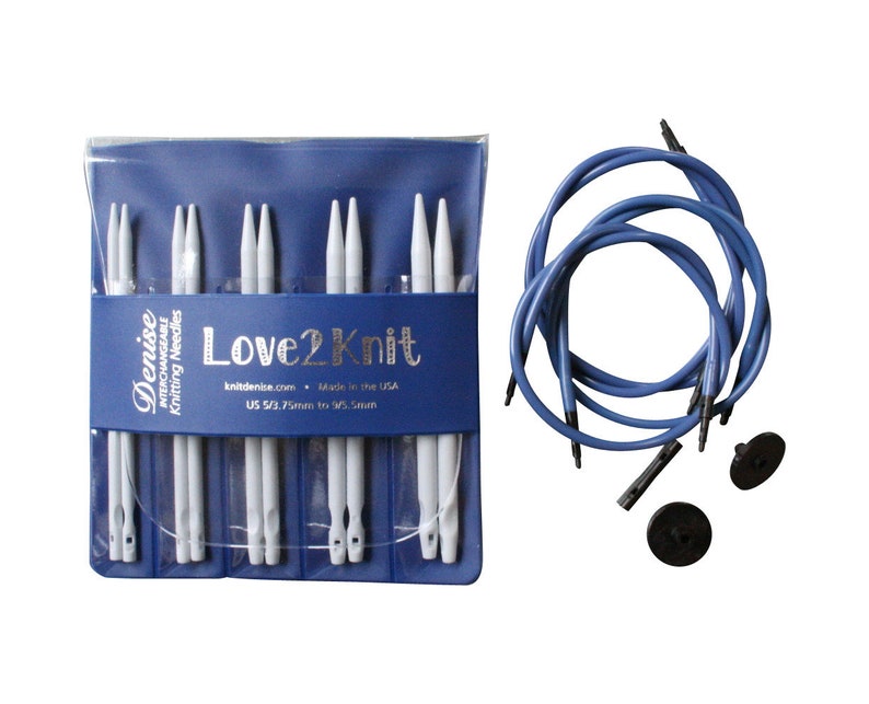 Love2knit Interchangeable Knitting Needle Set by Denise ...
